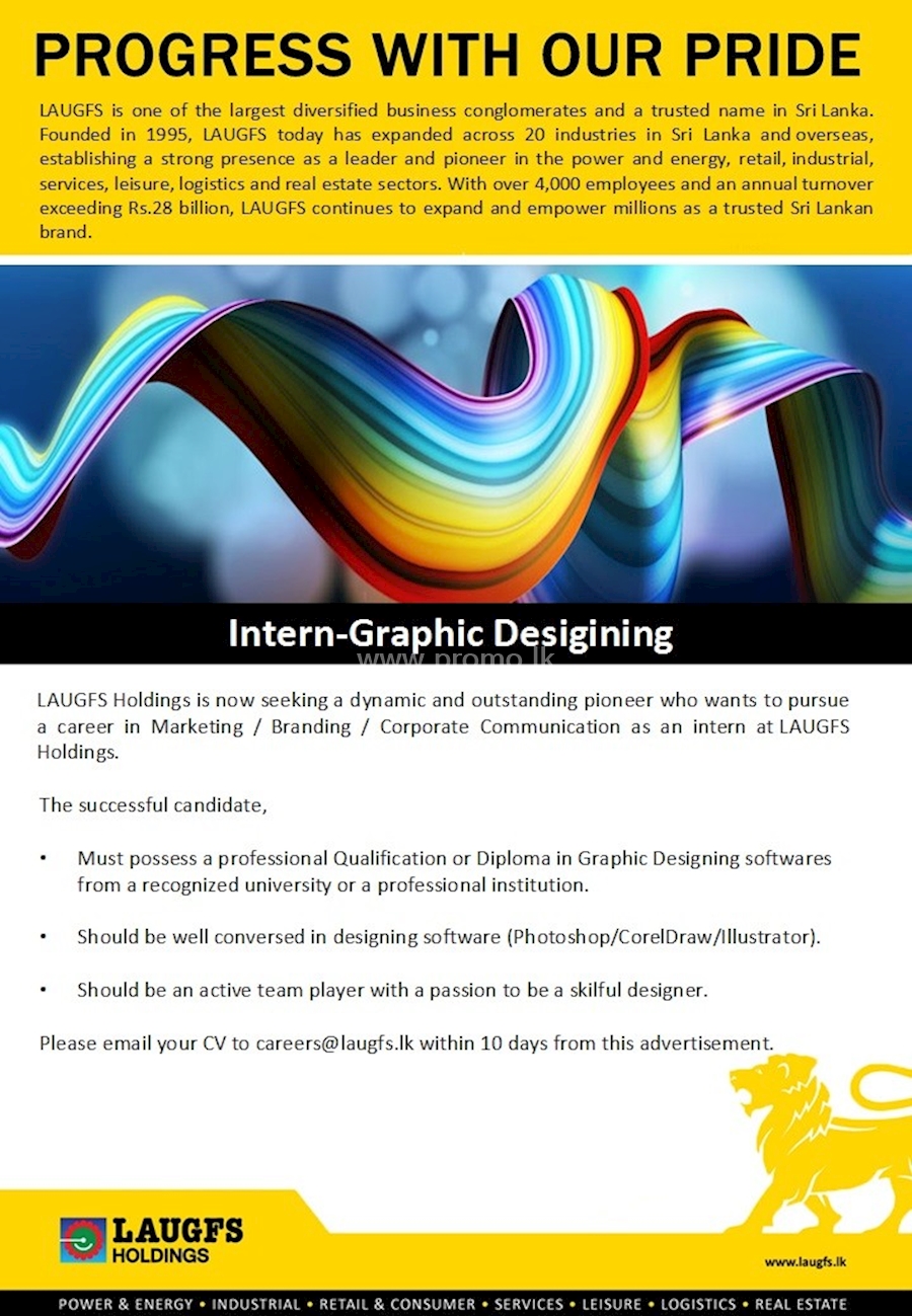 Intern - Graphic Designing at LAUGFS Holdings