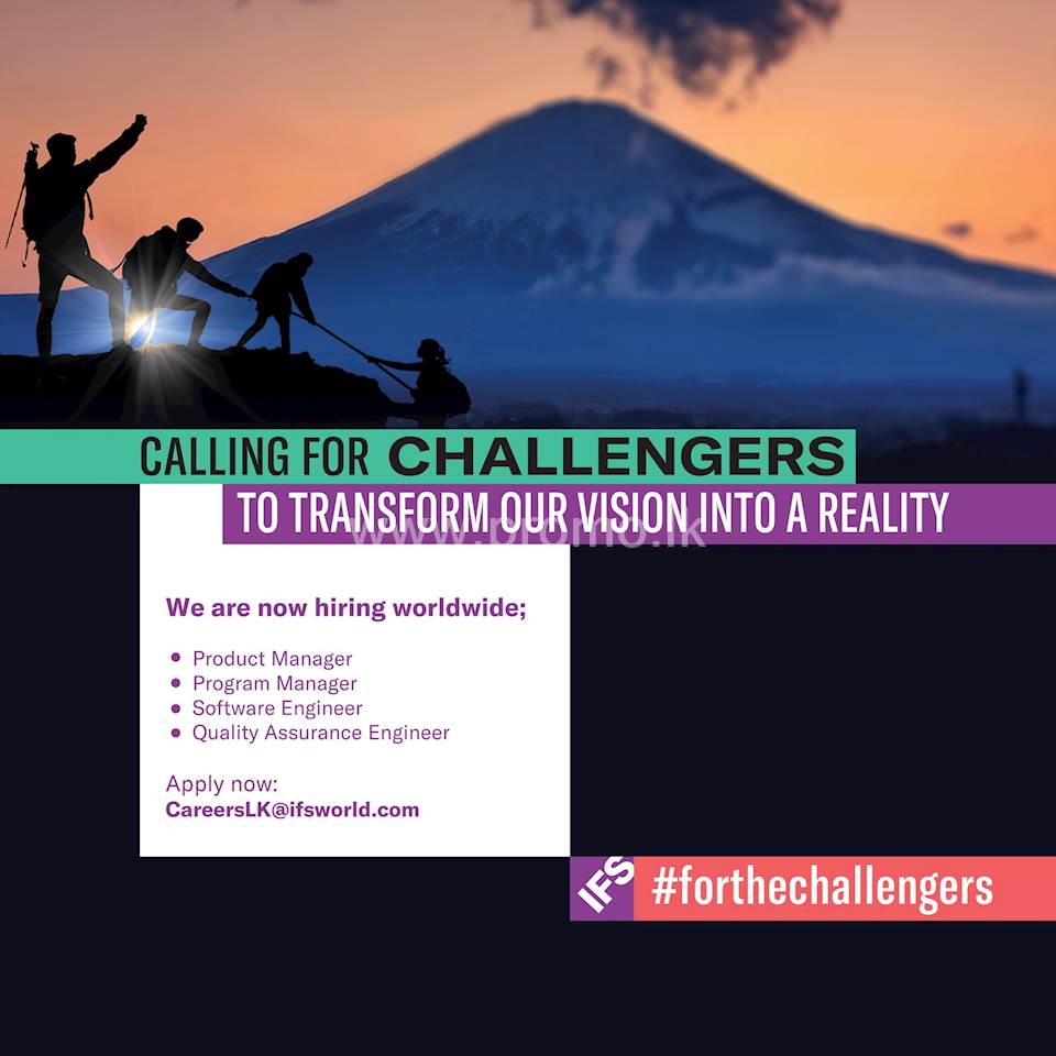 Vacancies at IFS Sri Lanka