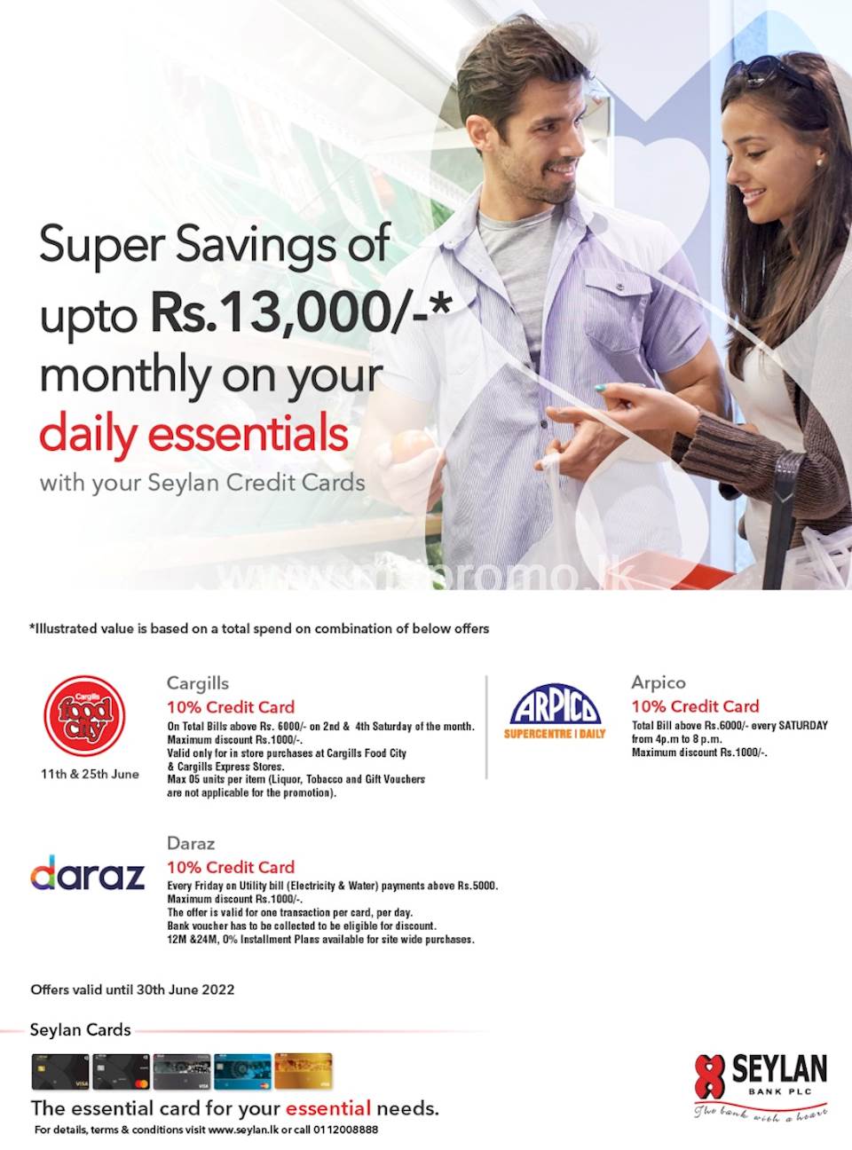 Enjoy super savings with your Seylan Credit Card at Cargills FoodCity ...