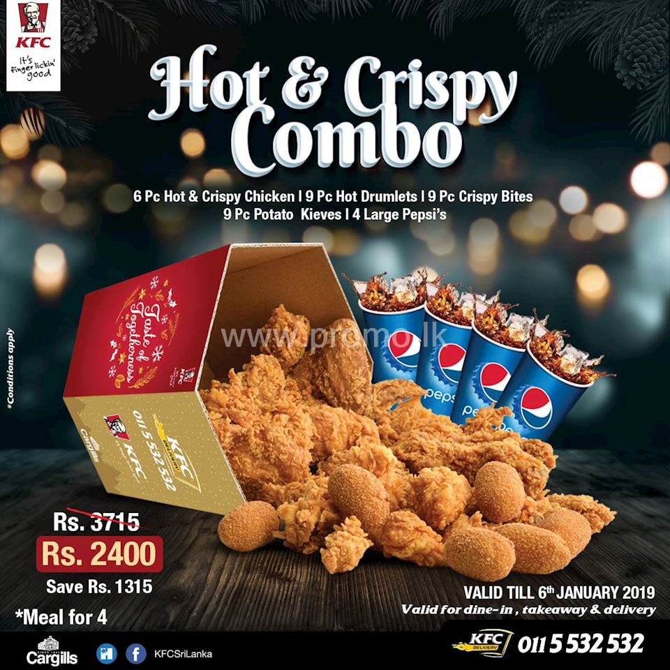 Hot & Crispy Combo from KFC