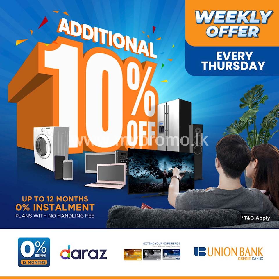 Enjoy additional 10% off with 0% instalment plans up to 12 months when ...