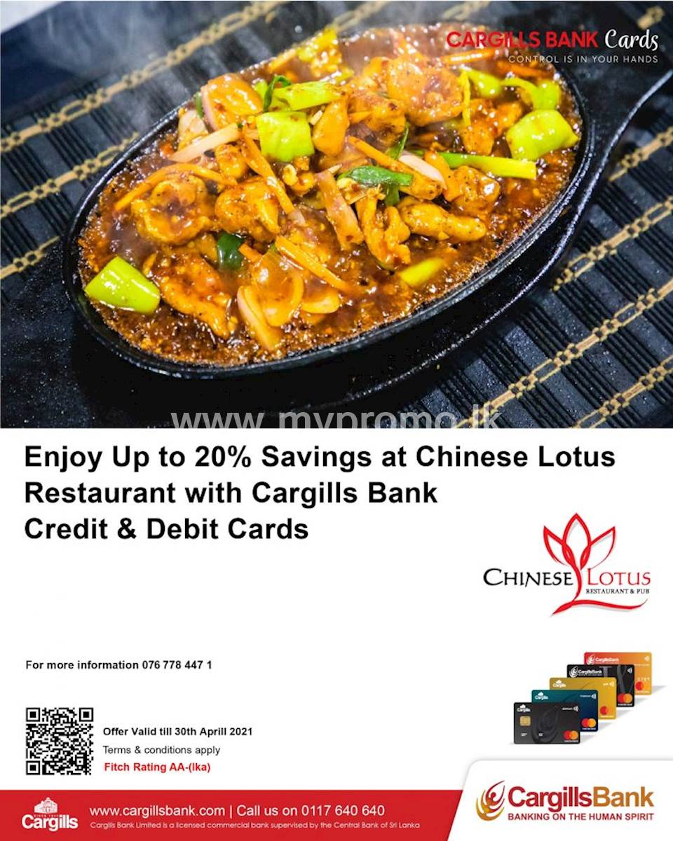 Up to 20% Savings on Food for Cargills Bank Credit and Debit Cards at ...