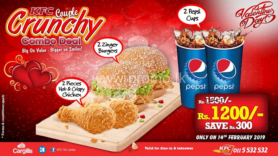 Get 2PC Hot & Crispy Chicken, 2 Zinger Burgers and 2 Cups of Pepsi for ...