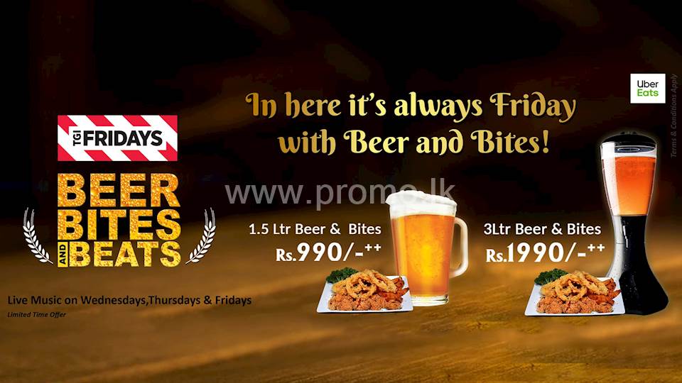 Friday with Beer and Bites at TGI Fridays