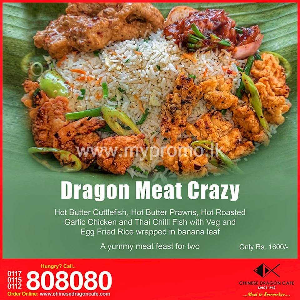Dragon Meat Crazy at Chinese Dragon Cafe!