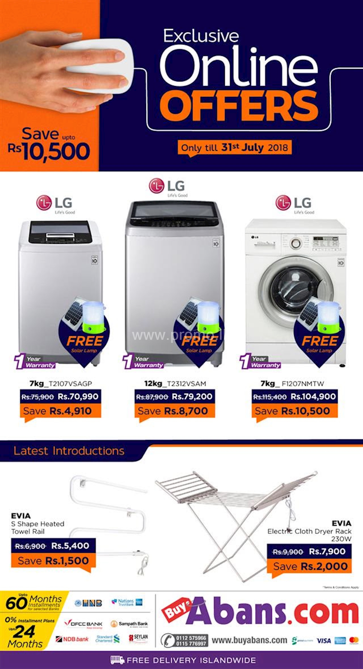 Exclusive Online Offers from BuyAbans.com