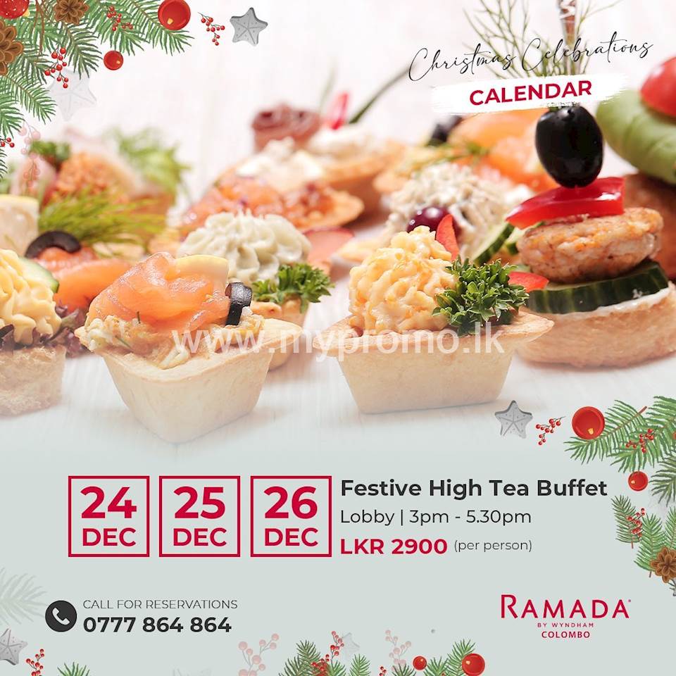 Enjoy High Tea Buffet at Ramada Colombo