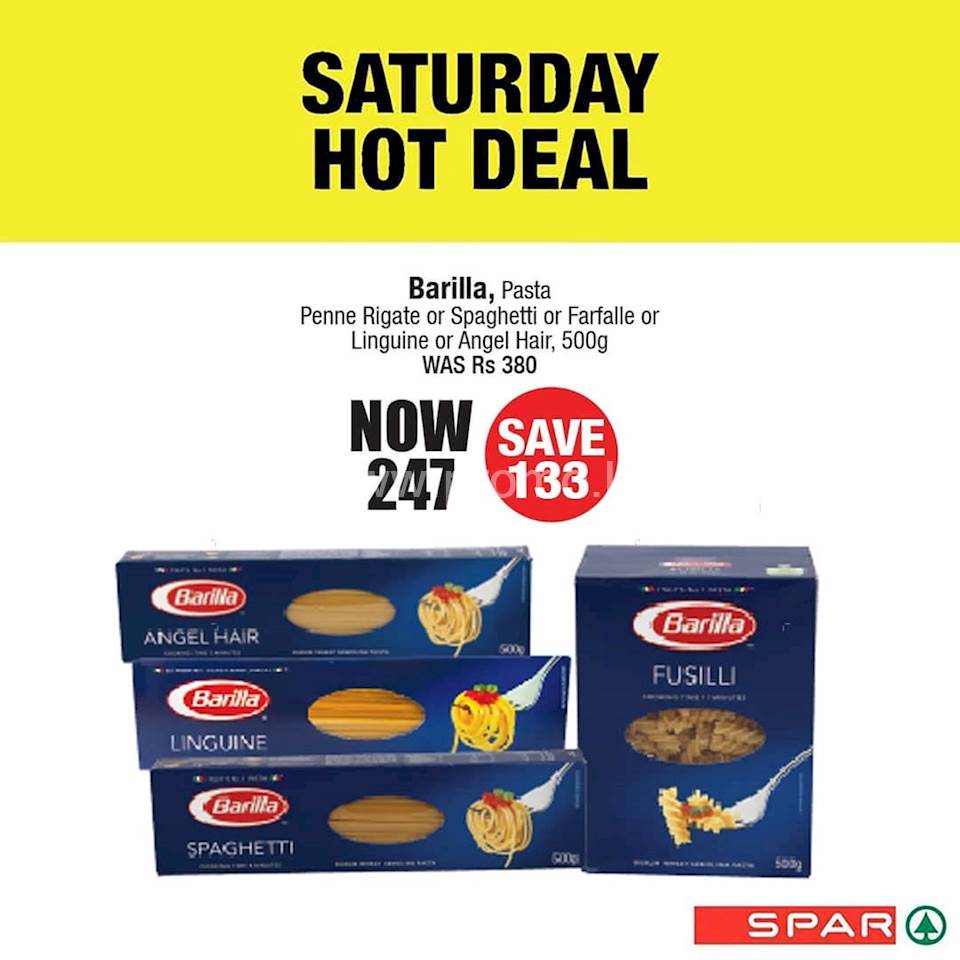 Saturday Hot Deal at SPAR