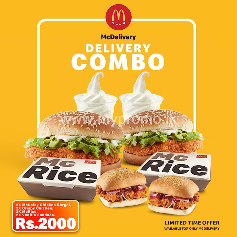 Exclusive Delivery Combo at McDonalds