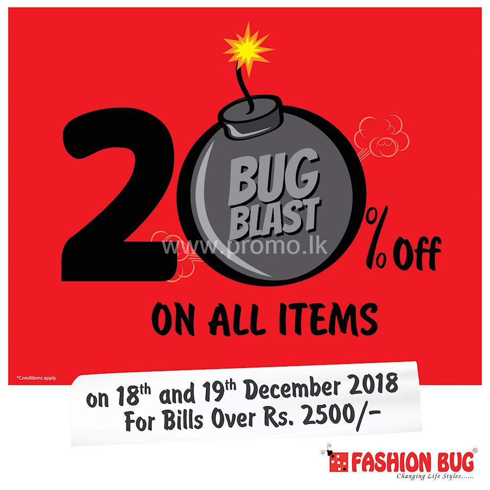 Bug Blast from Fashion Bug