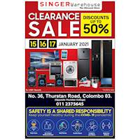 Singer (Sri Lanka) PLC - Latest Promotions, Offers and Discounts